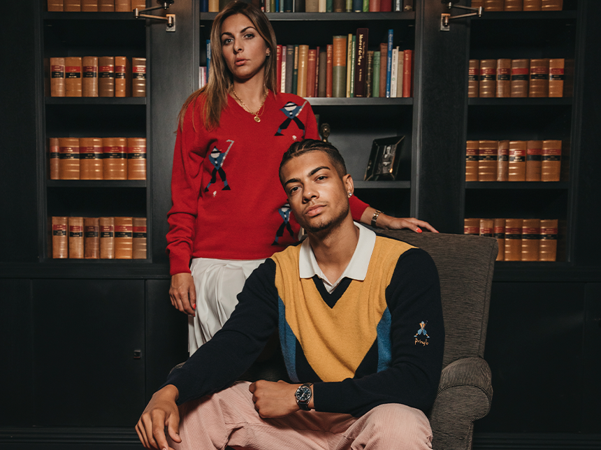 Geometric George | Pringle Collection – TRENDYGOLF UK