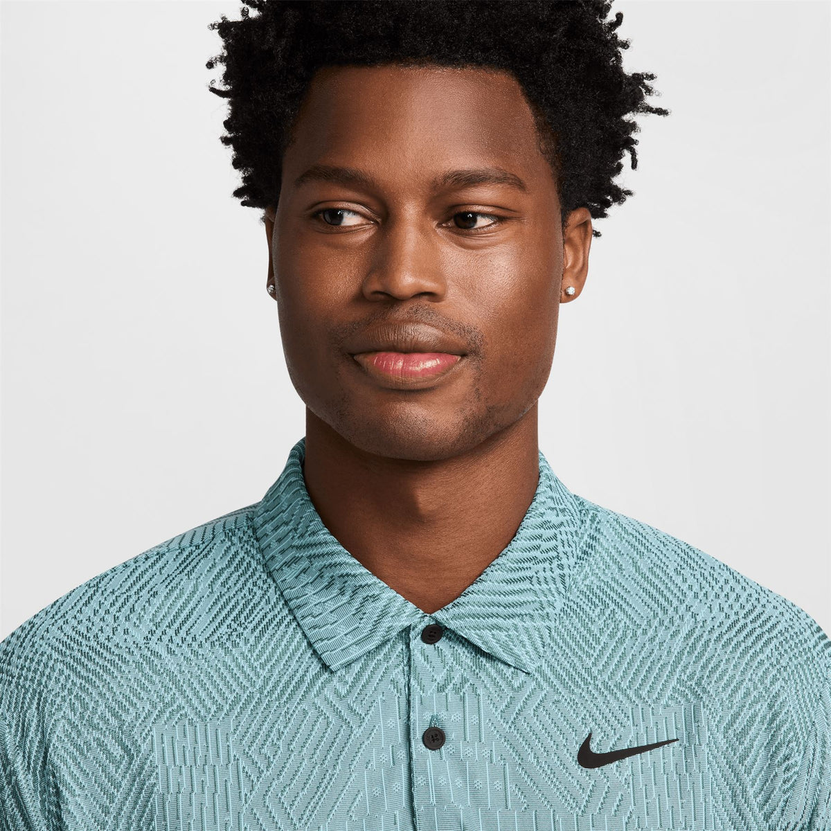 Nike Dri-FIT ADV Tour Polo Denim Turquoise/Coastal/Black | TRENDYGOLF UK