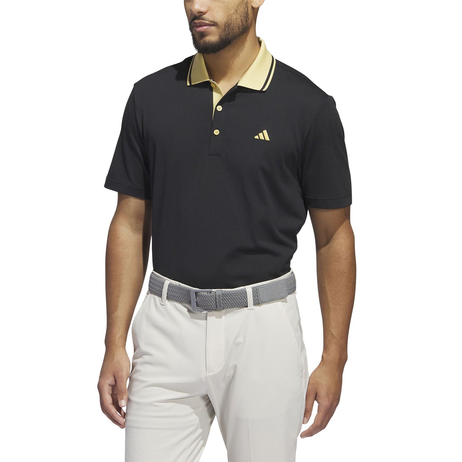 Ultimate365 Tour Sport Collar Polo Black - AW24 – TRENDYGOLF UK