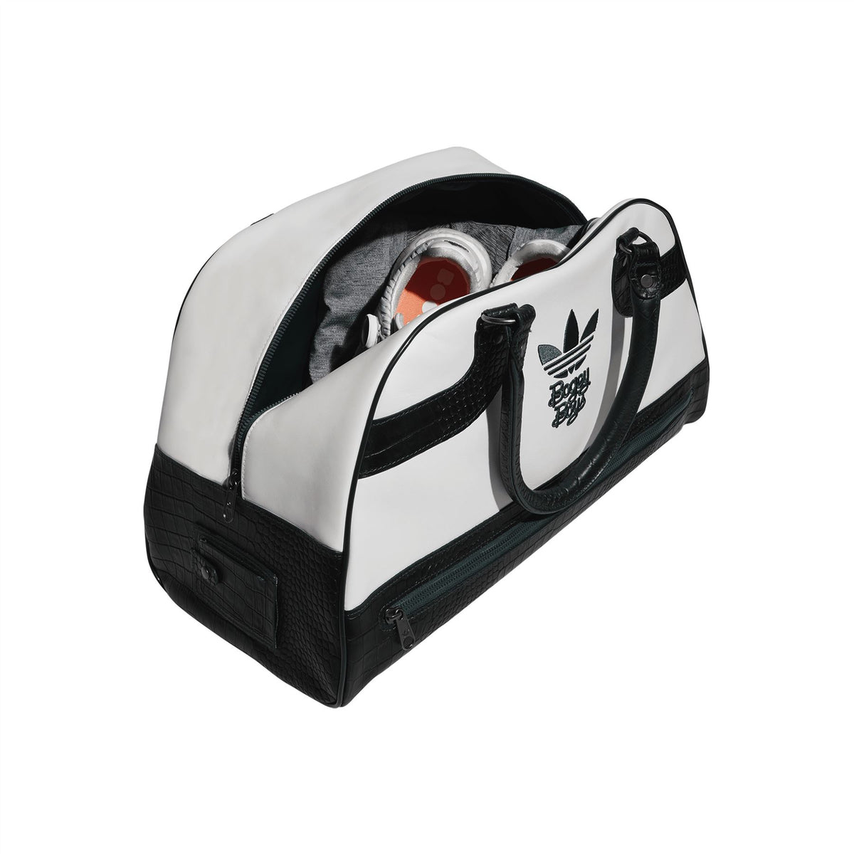 x Bogey Boys Retro Bag White/Collegiate Green - SU23 – TRENDYGOLF UK