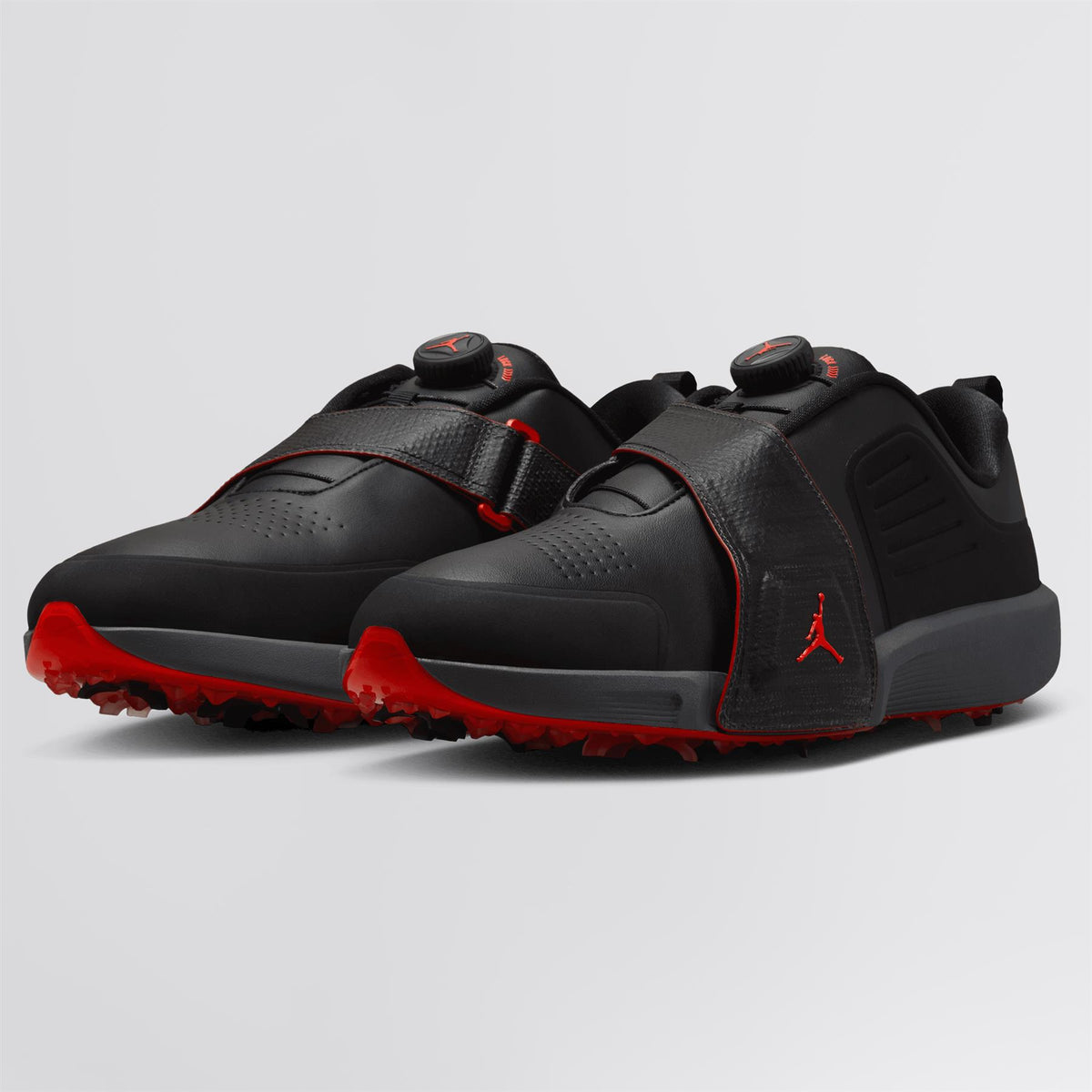 Nike Air Jordan Grove Golf Shoes Black/Infrared 23/Flint Grey ...