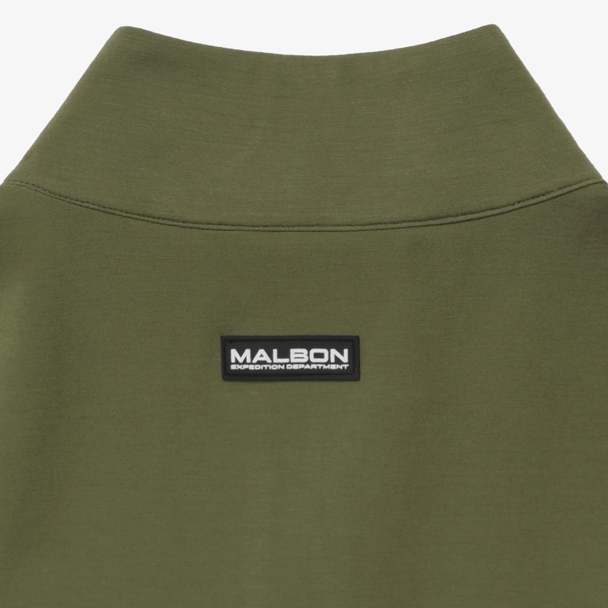 Malbon Golf Carson Poly Quarter Zip Mid Layer Conifer | TRENDYGOLF UK
