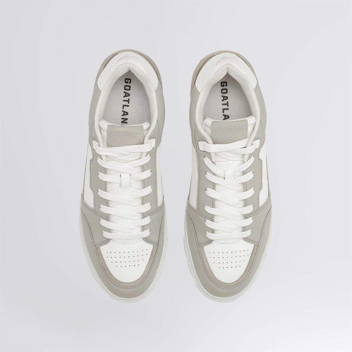 GOATLANE The Contour Collection Golf Shoes Grey/White Leather ...