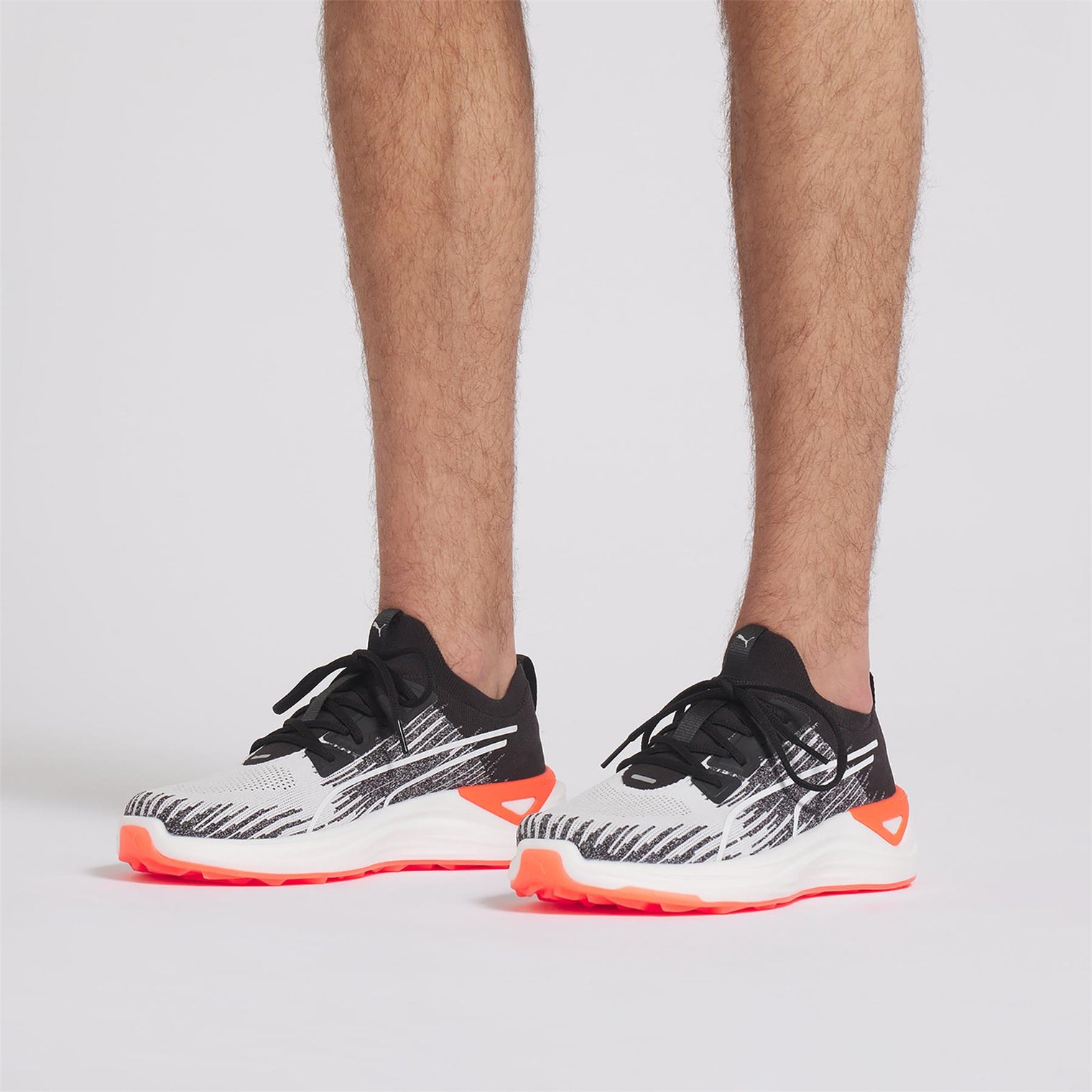 Puma Electrocat NITRO Golf Shoes Puma Black/Puma White/Red Blast ...