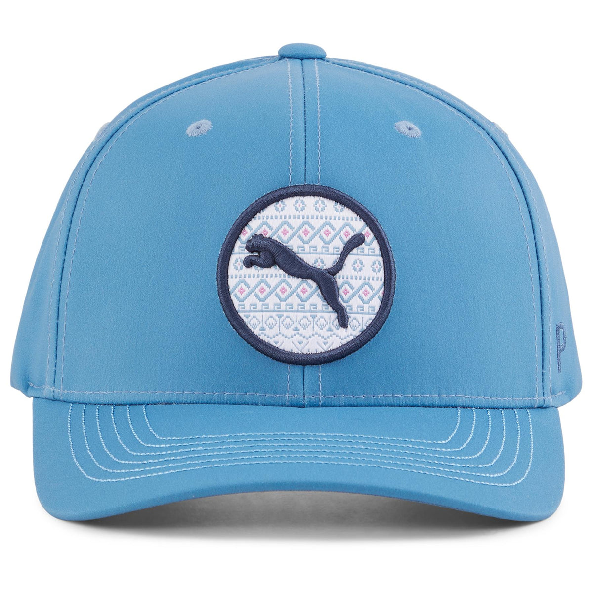 Puma Fair Isle Tech Cap Blue Horizon | Caps and Hats | TRENDYGOLF UK