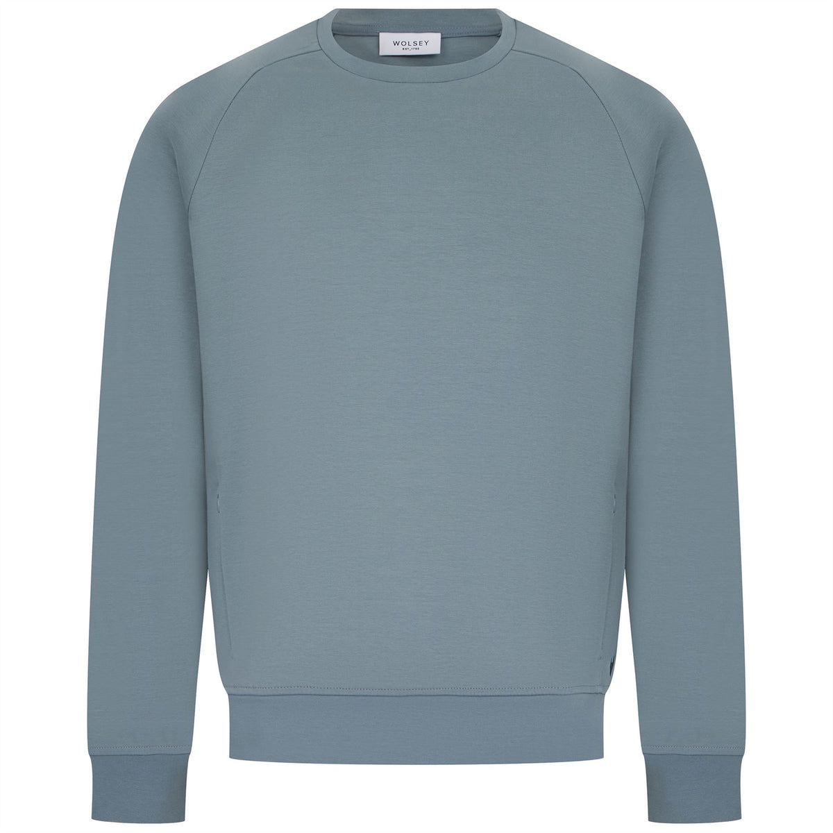 Wolsey Premium Essentials Sweat Blue | TRENDYGOLF UK