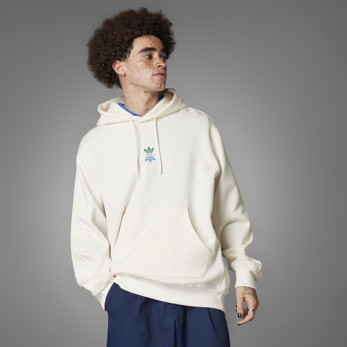 Rolling Links DWR Hoodie White - AW24 – TRENDYGOLF UK