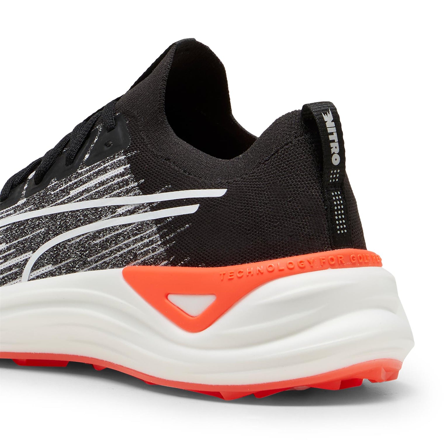 Puma Electrocat NITRO Golf Shoes Puma Black/Puma White/Red Blast ...