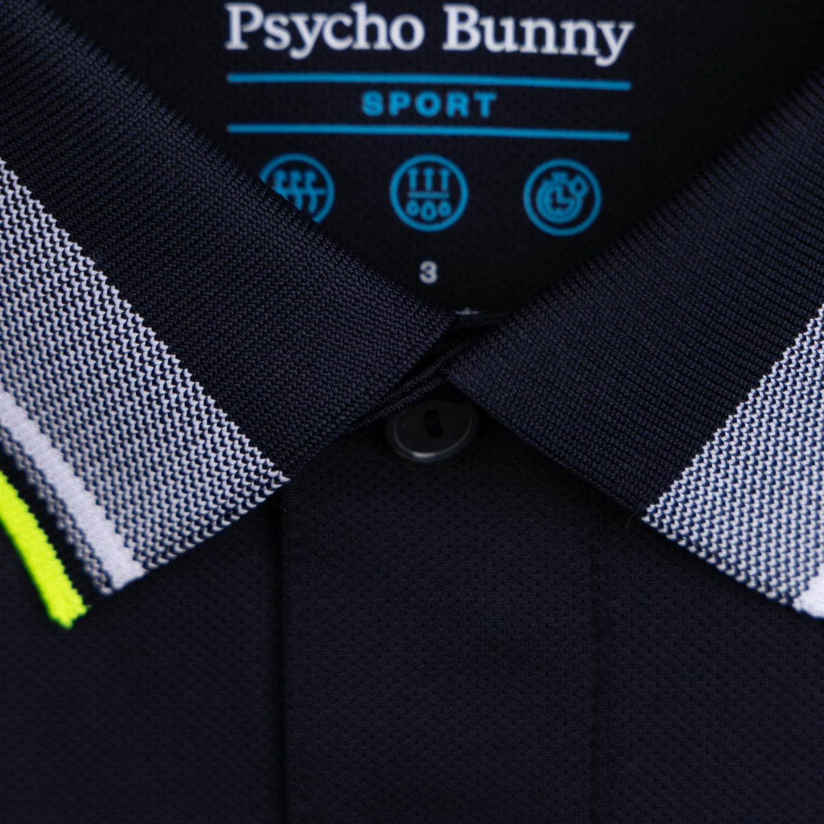 Psycho Bunny Portland Sport Polo Navy | TRENDYGOLF.COM