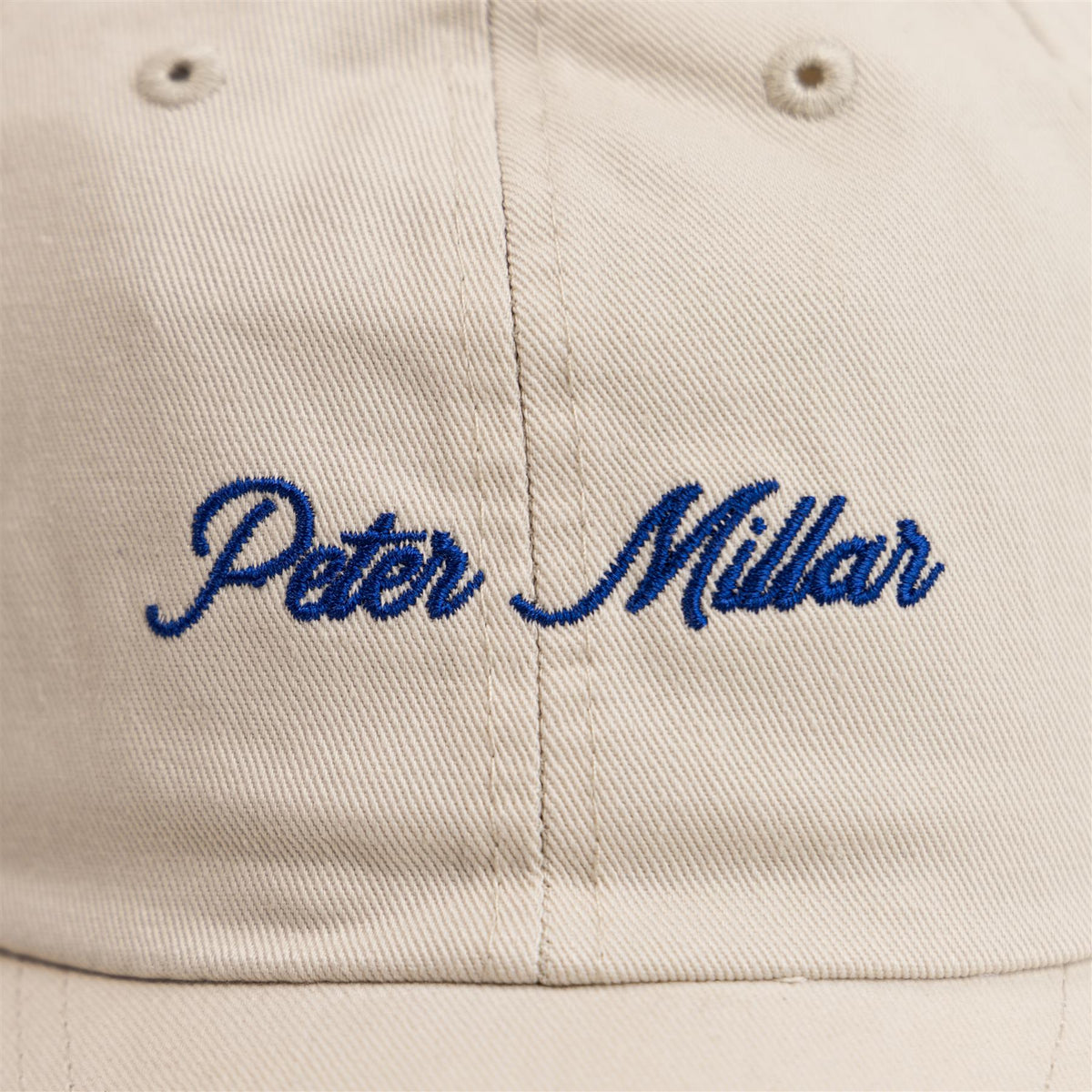 Peter Millar Raleigh Embroidered Script Hat Stone | TRENDYGOLF UK