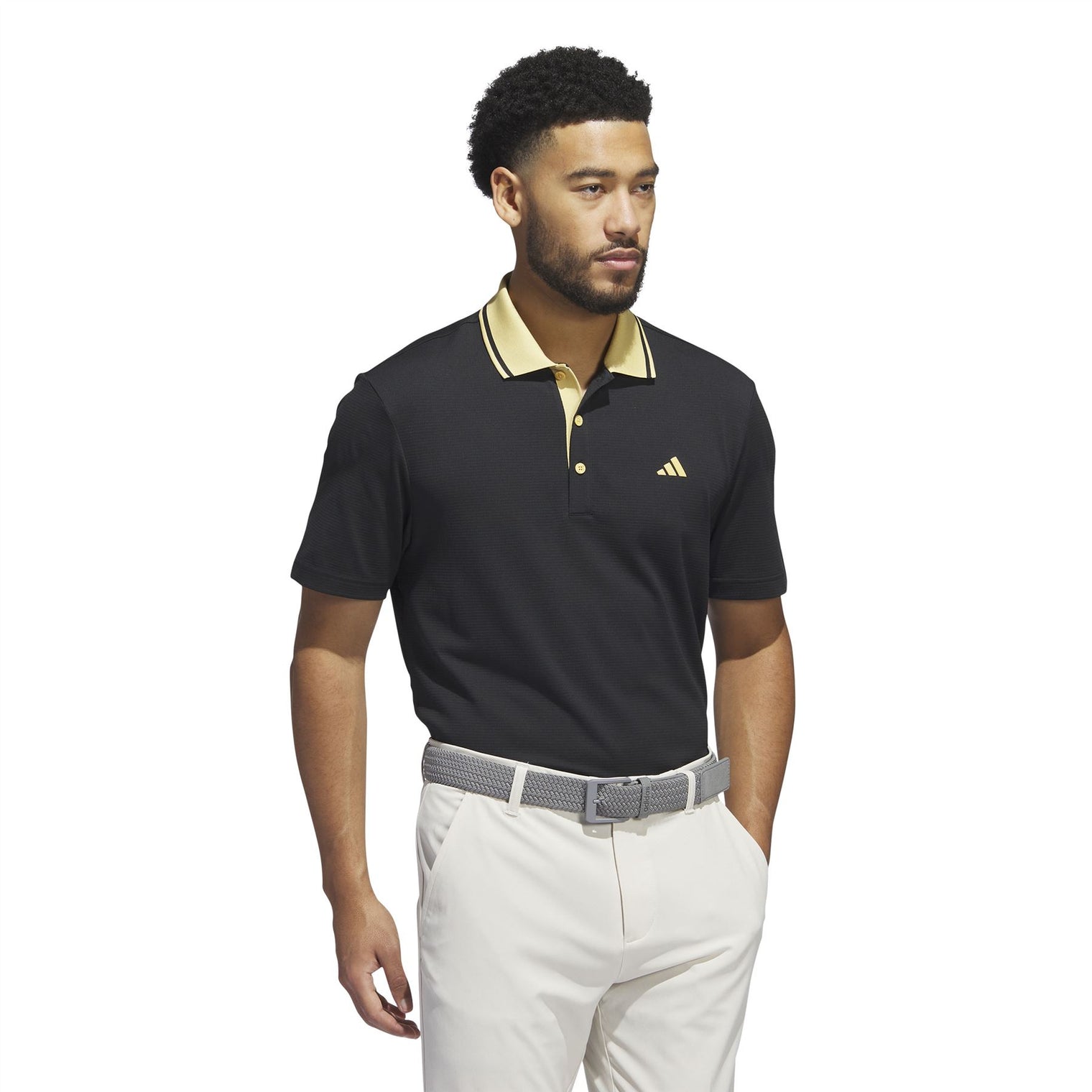 Ultimate365 Tour Sport Collar Polo Black - AW24 – TRENDYGOLF UK