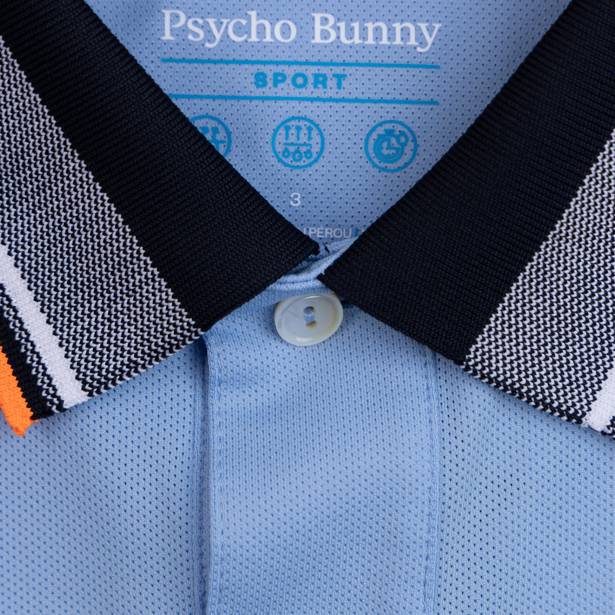 Psycho Bunny Portland Sport Polo Serenity | TRENDYGOLF.COM
