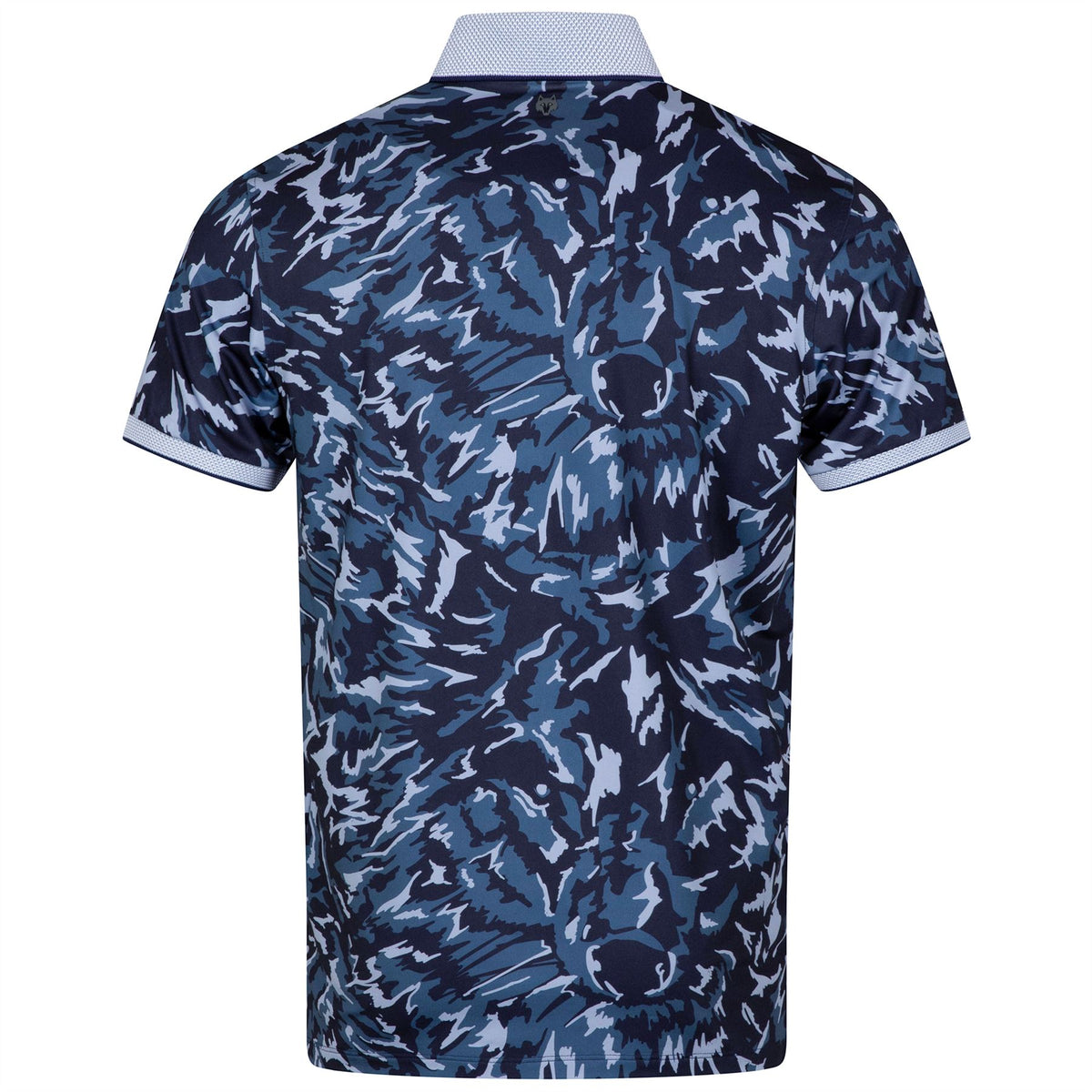 Greyson Midas Wolf Camo Polo Fjord | TRENDYGOLF UK