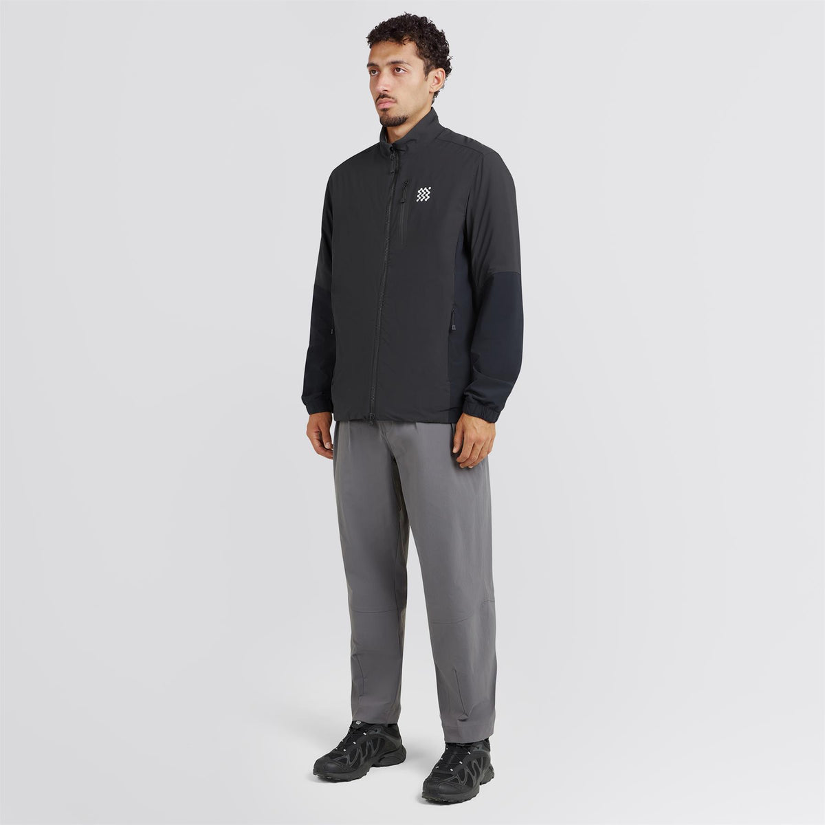 Manors Insulated Course Jacket Black | TRENDYGOLF UK
