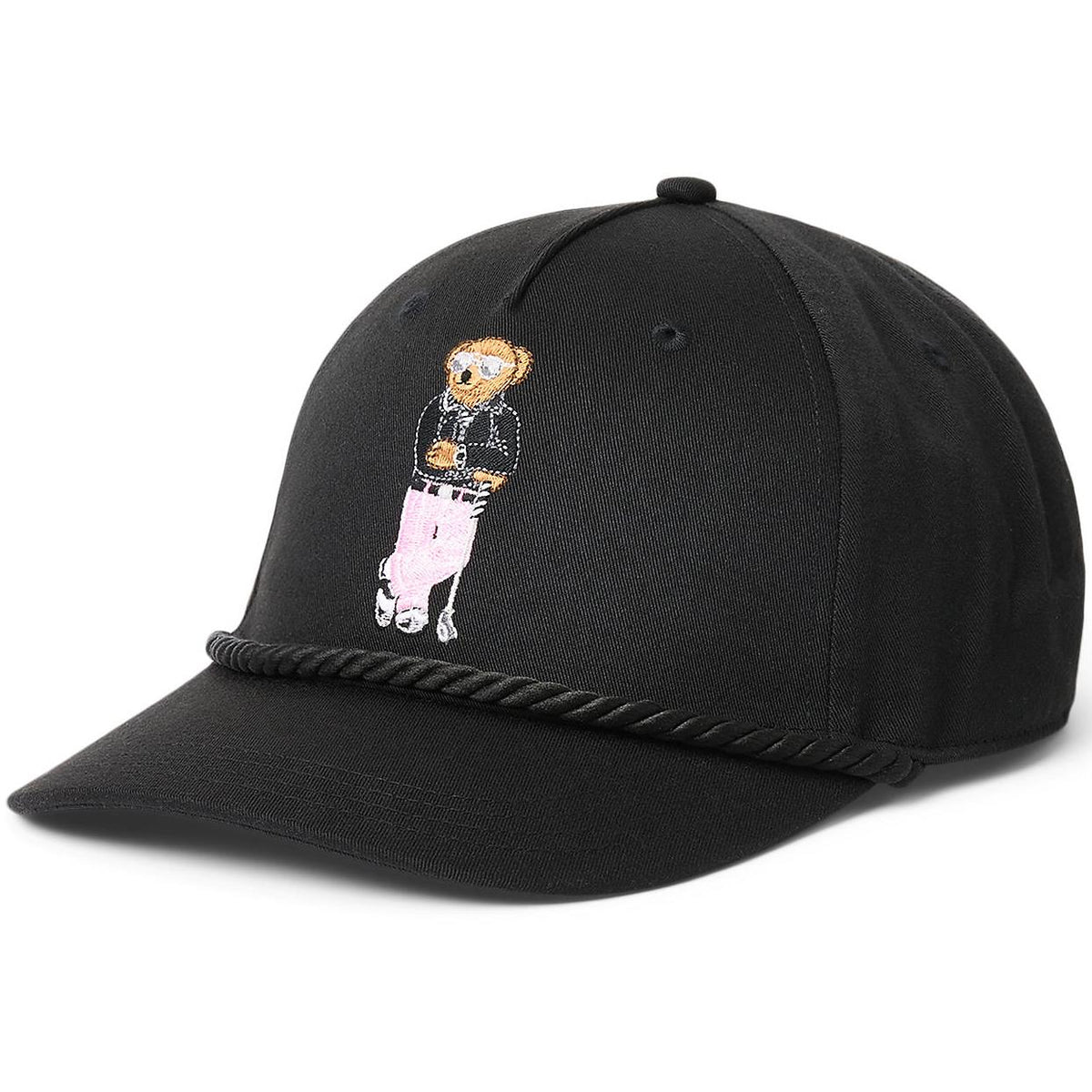 Ralph Lauren RLX High Rope Bear Cap Black | TRENDYGOLF.COM