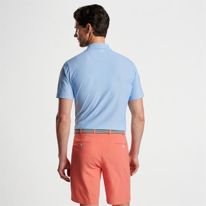 Peter Millar Checkers Performance Mesh Polo Elixir | TRENDYGOLF UK