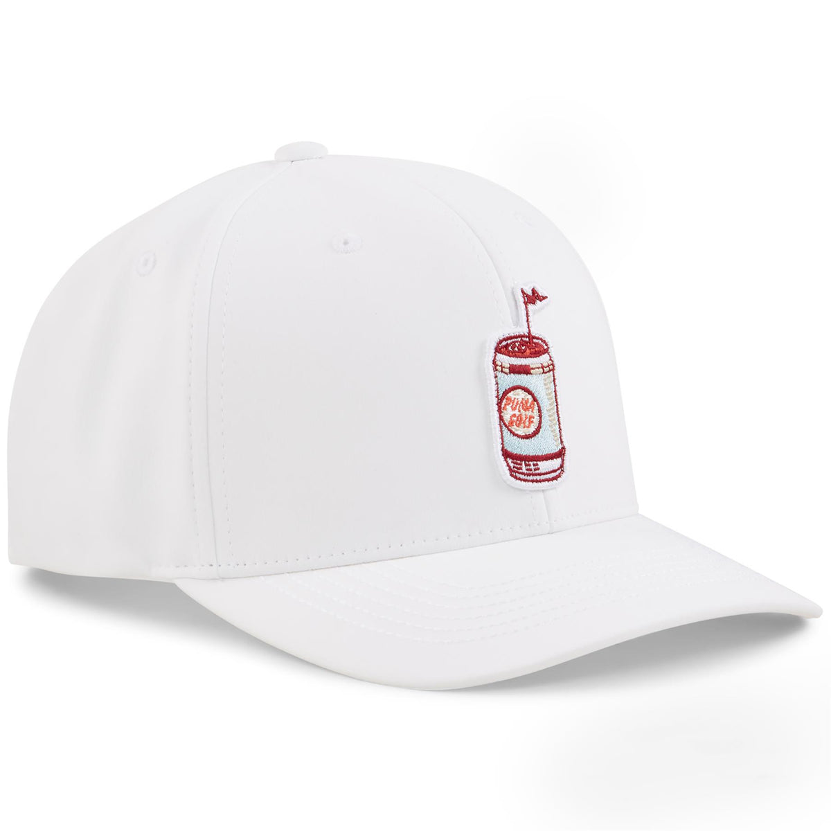 Puma Sip It Tech Cap White Glow/Silver Sky | Caps | TRENDYGOLF UK