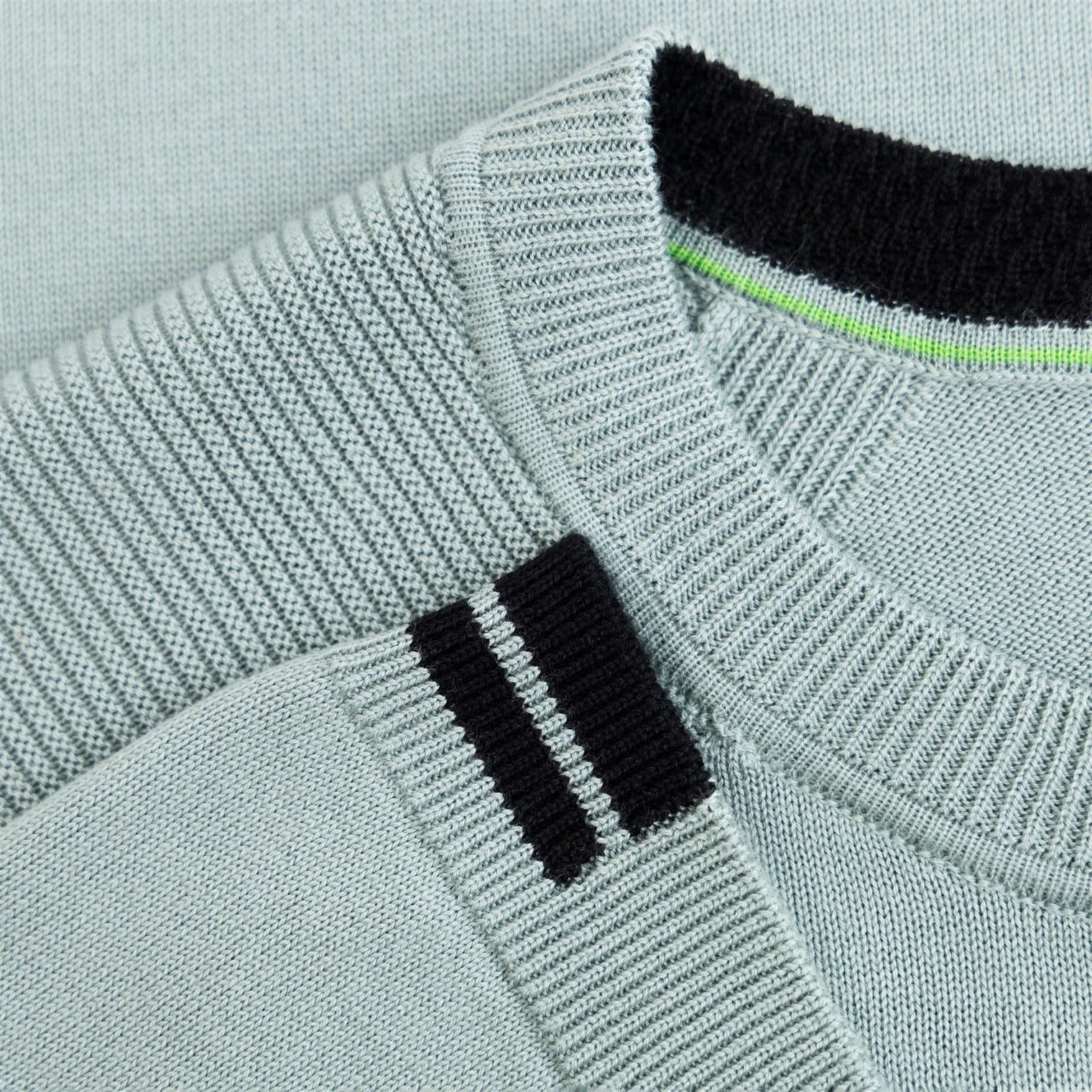 BOSS Perform Max Crew Neck Open Green | TRENDYGOLF UK