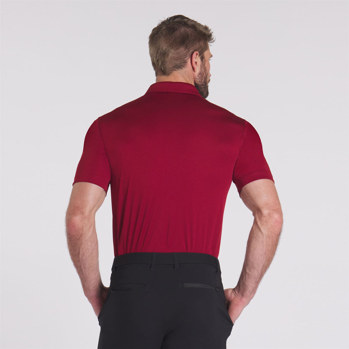 Puma Pure Solid Polo Intense Red | Polo Shirts | TRENDYGOLF UK