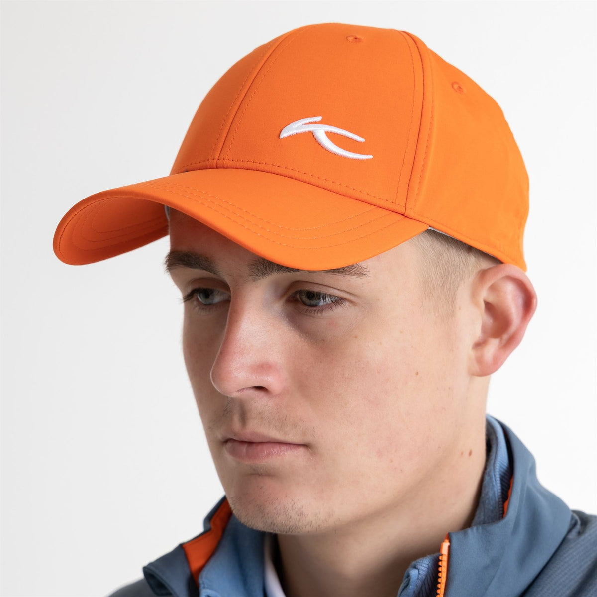 Unisex Classic Cap Kjus Orange - AW23 – TRENDYGOLF UK