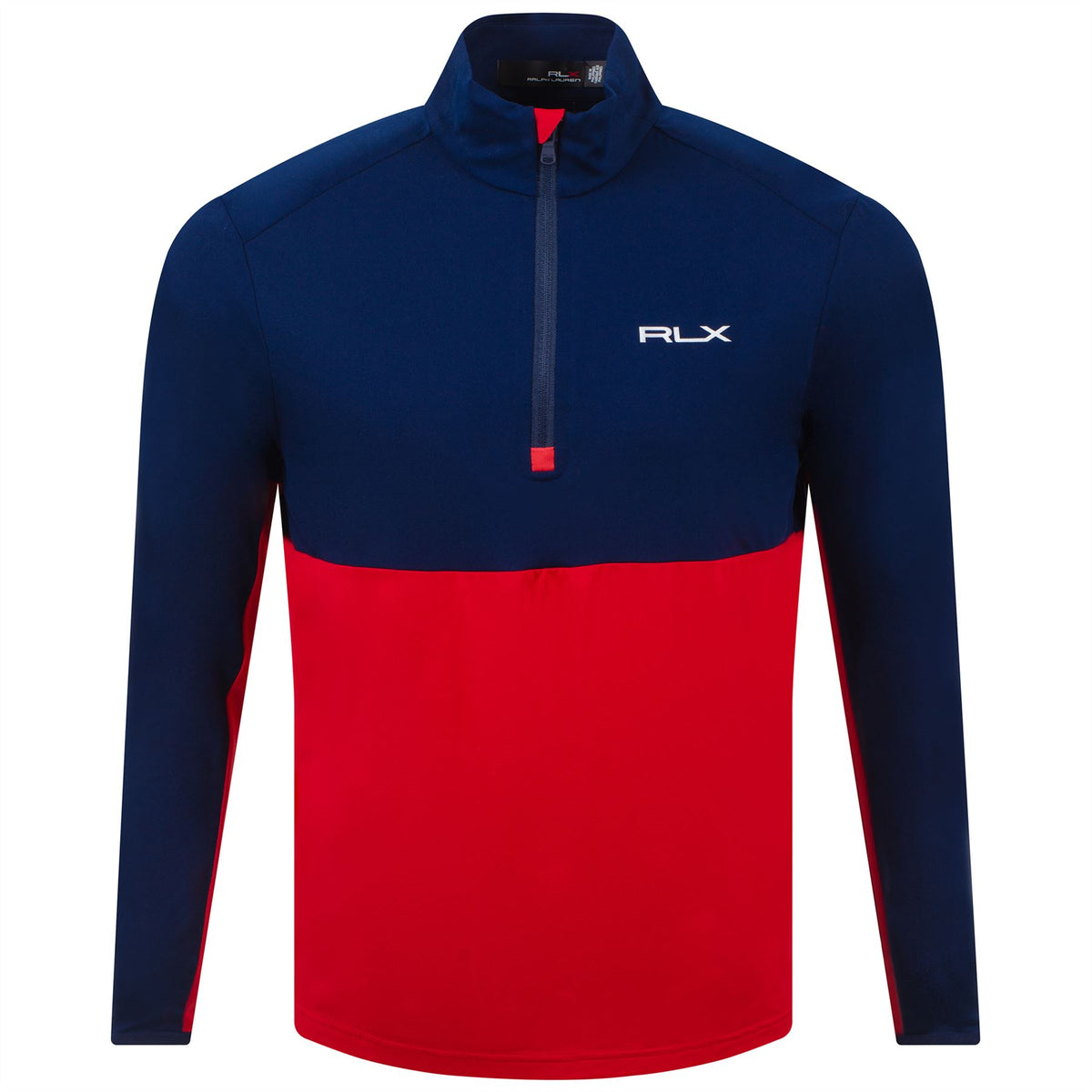 RLX Half Zip Peached Airflow Jacket French Navy/Red - SS23 – TRENDYGOLF UK